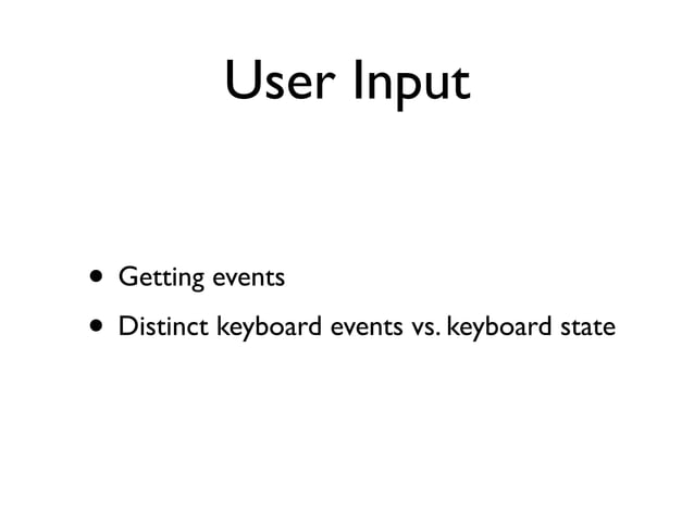 Introduction to Game Programming Tutorial | PPT
