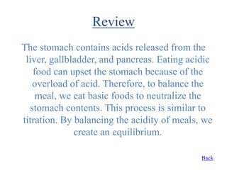 Acid-Base Food Tutorial | PPTX
