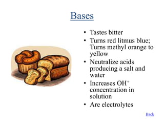 Acid-Base Food Tutorial | PPTX