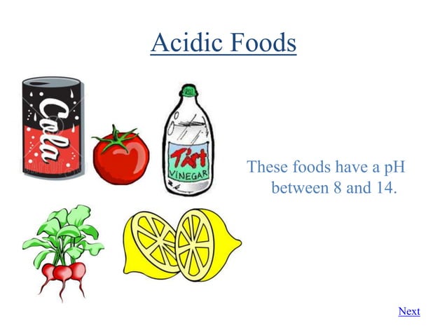Acid-Base Food Tutorial | PPTX