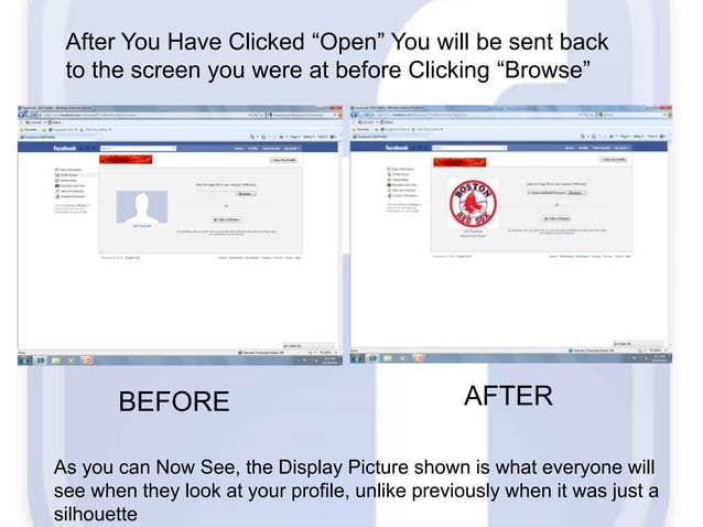Facebook Profile Picture Tutorial | PPTX