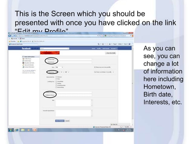 Facebook Profile Picture Tutorial | PPTX