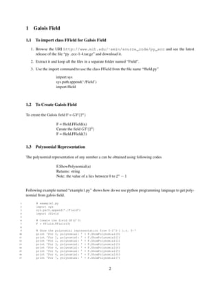 Galios: Python Programming | PDF