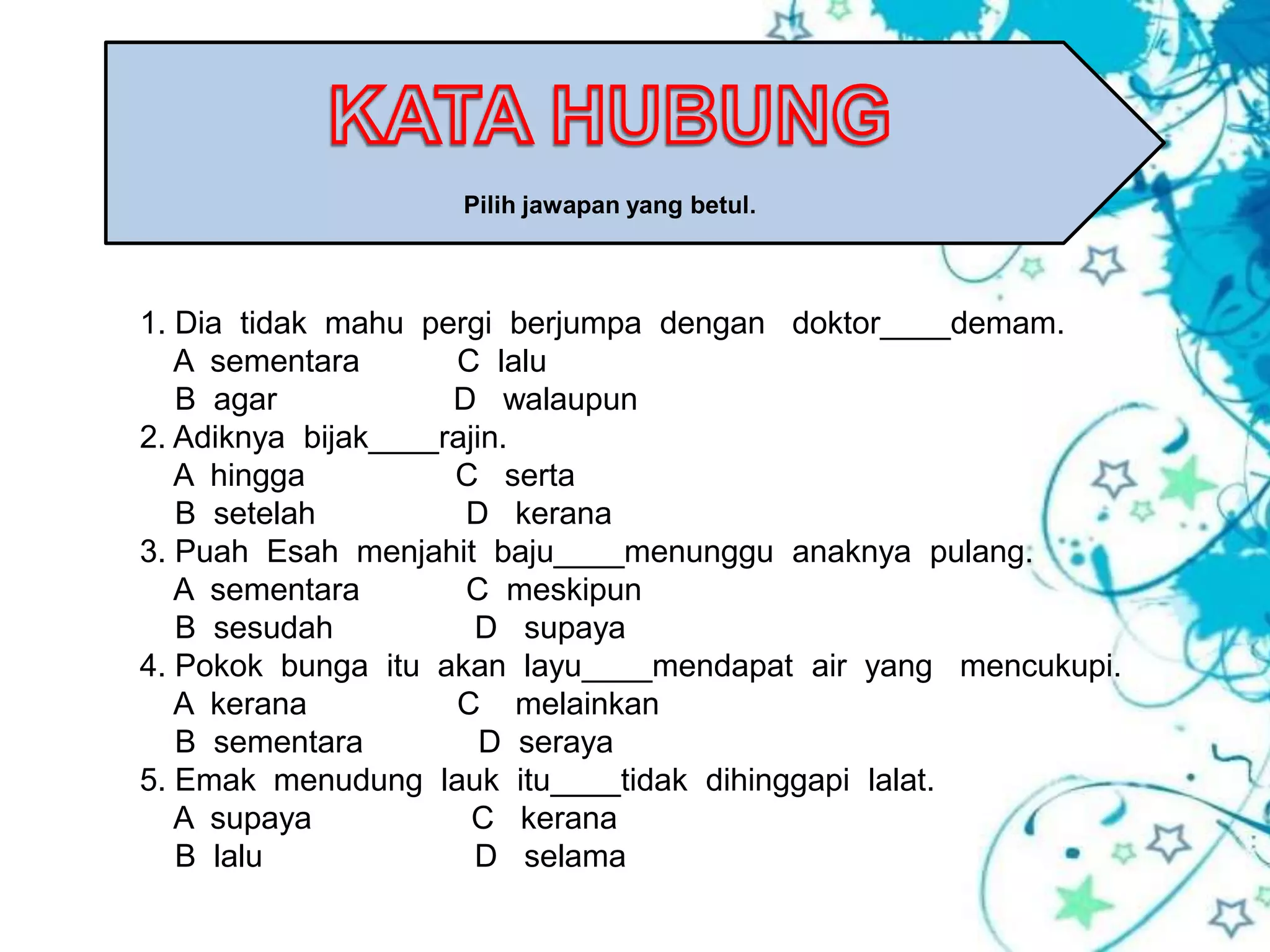 Tutorial Minggu 5 | PPTX
