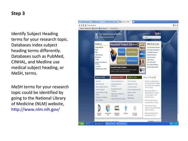 How to Search in PubMed® Tutorial | PPT