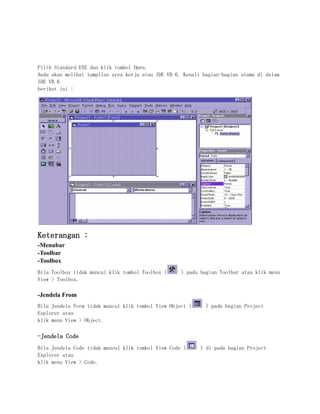 Tutorial Visual Basic "Aplikasi Kasir" | DOCX