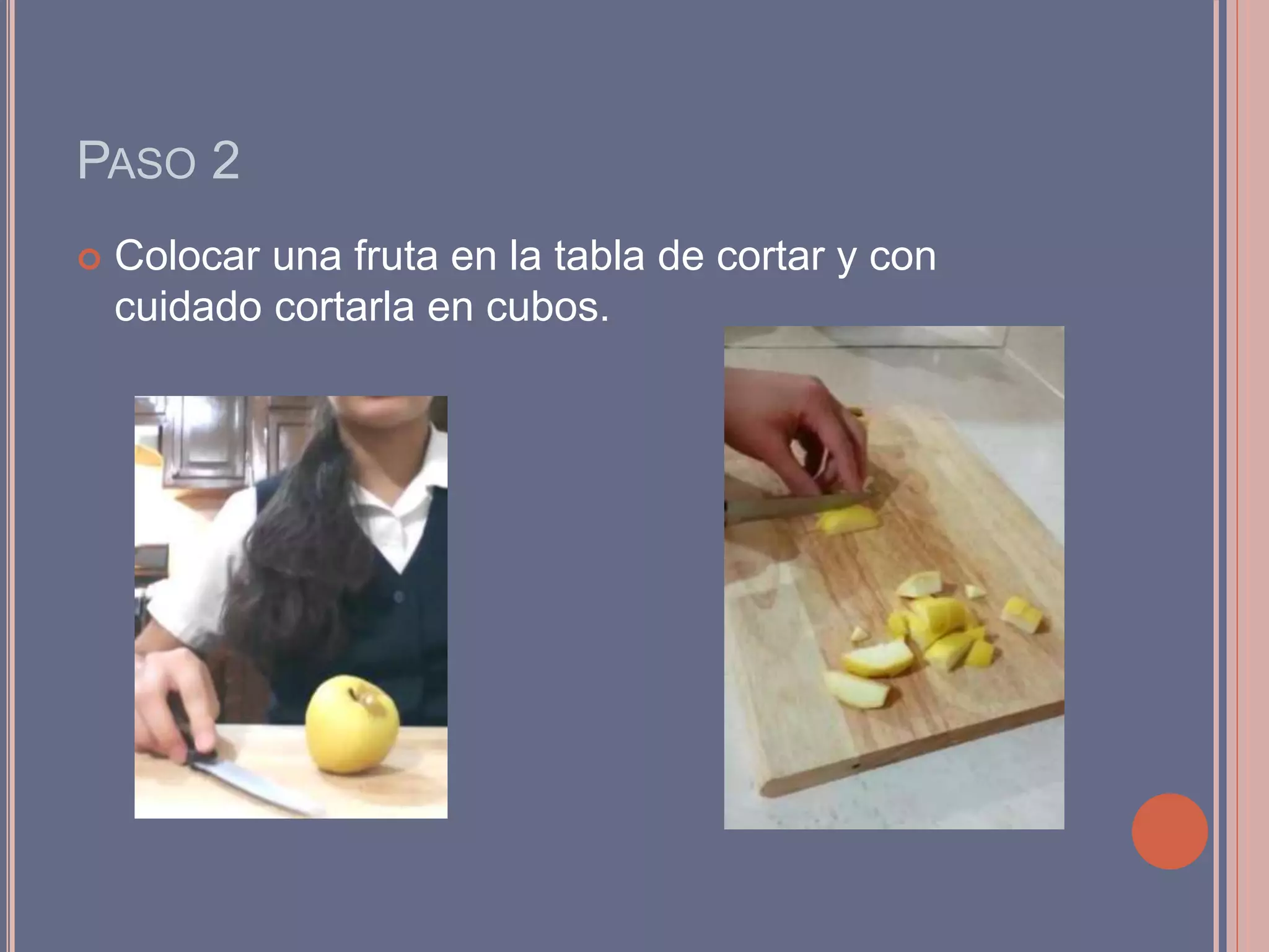 Tutorial Sobre Como Hacer Un Coctel De Frutas Ppt