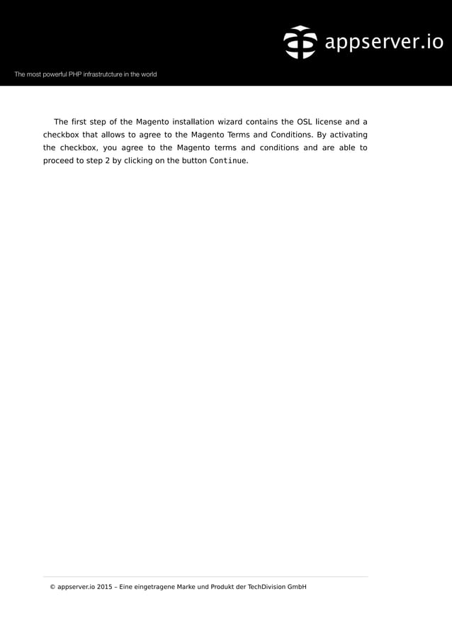 appserver.io tutorial | PDF