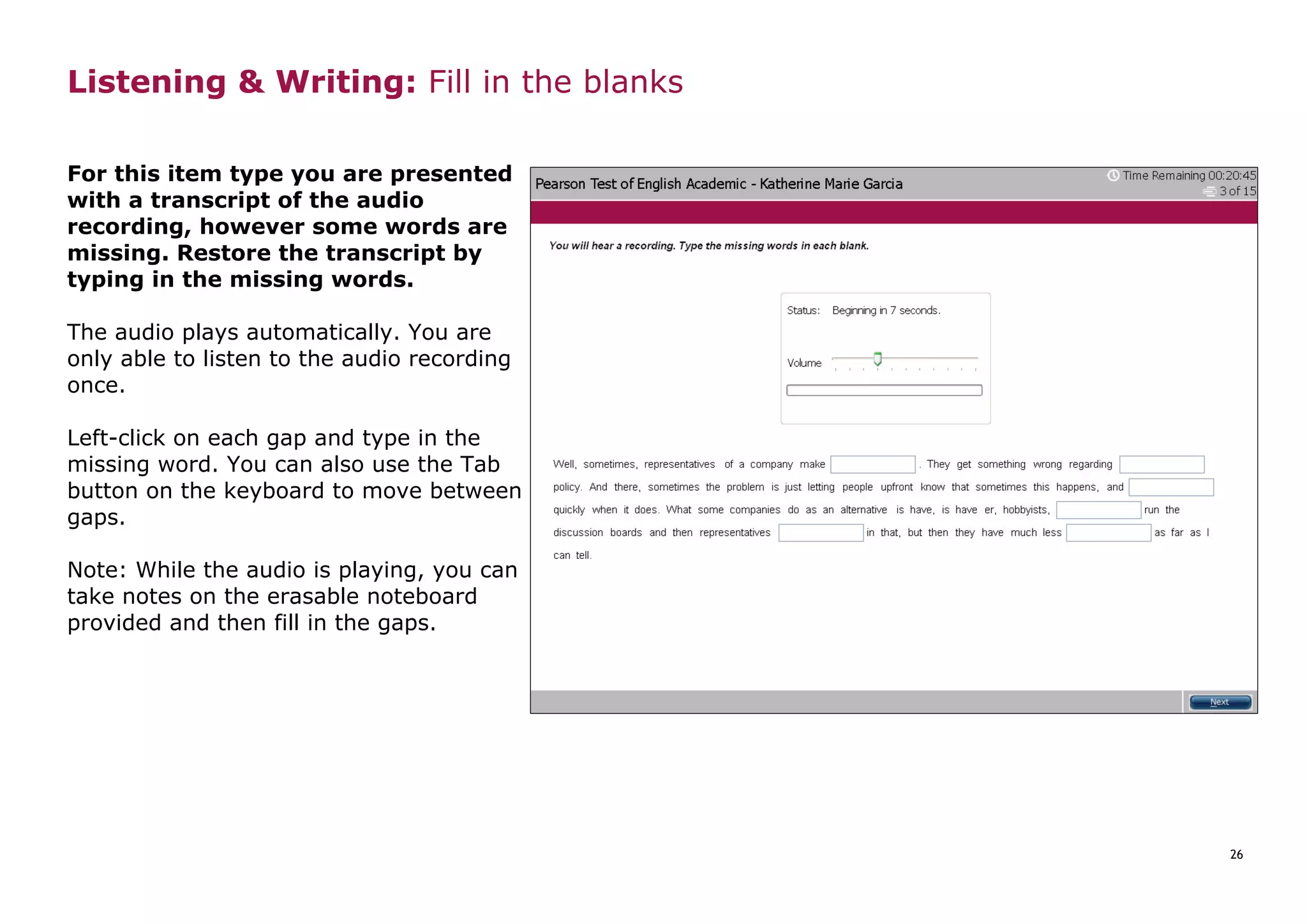 PTE Academic Tutorial | PDF