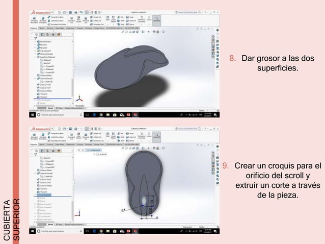 Tutorial Mouse en SolidWorks | PPTX