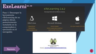 Tutorial paso a paso para la creación de una clase en ExeLearning | PPTX
