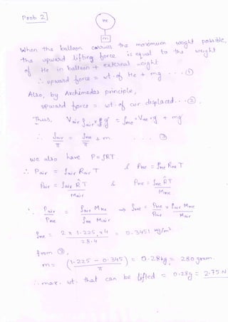 Tutorial 1 solutions | PDF