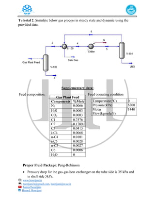 Basic Tutorial on Aspen HYSYS Dynamics - Process Control | PDF
