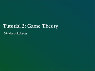 Game theory lectures in normal form.pptx