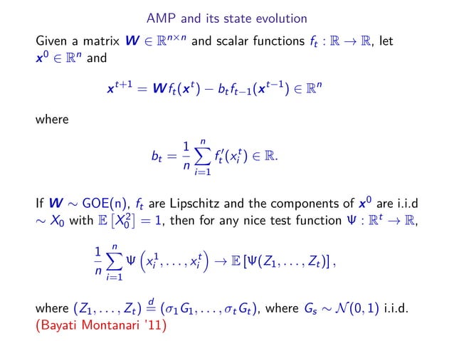 Tutorial Aps 2023 Phase Transition For Statistical Estimation Algorithms And Fundamental