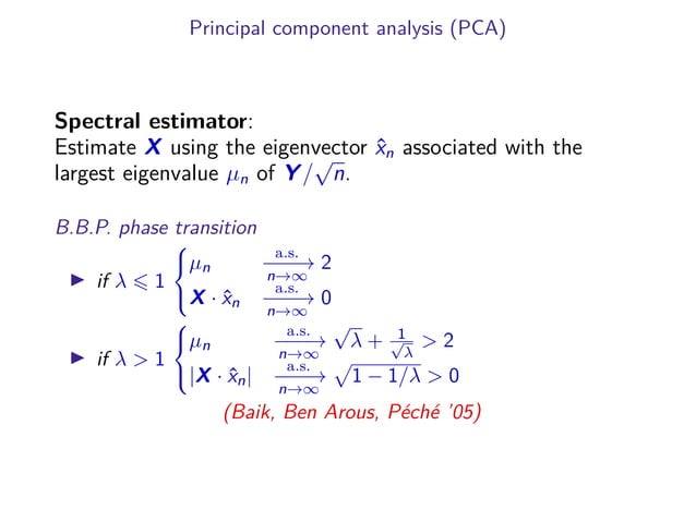 Tutorial Aps 2023 Phase Transition For Statistical Estimation