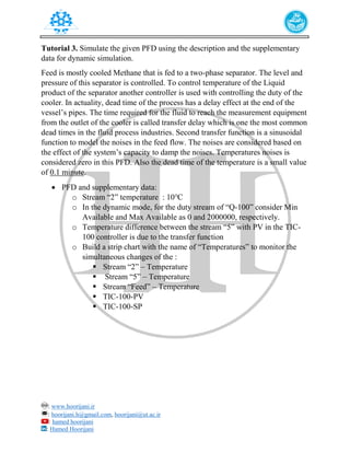 Basic Tutorial on Aspen HYSYS Dynamics - Process control (Tutorial 3) | PDF