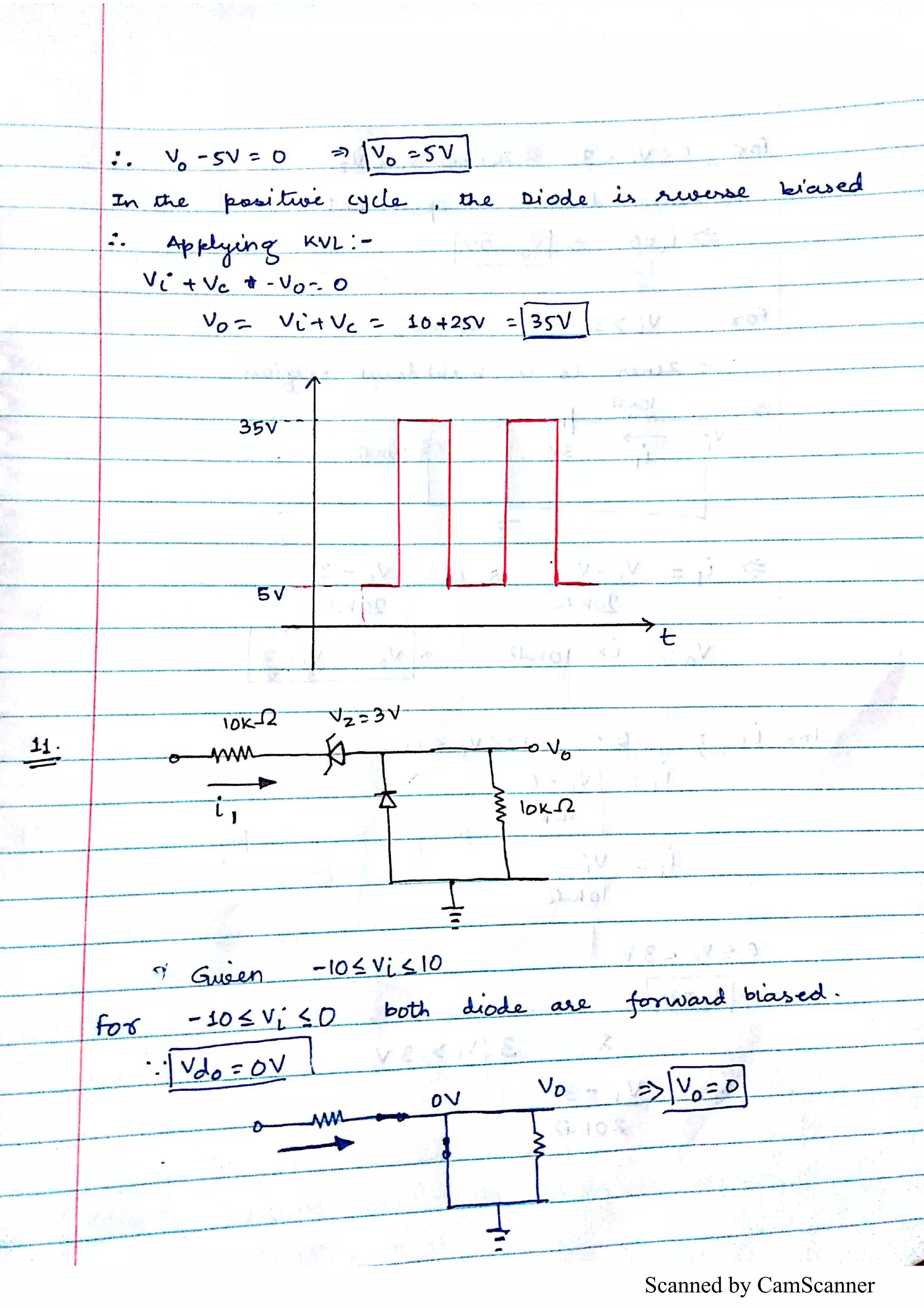 Basic Electronics Tutorial 3 Solution | PDF