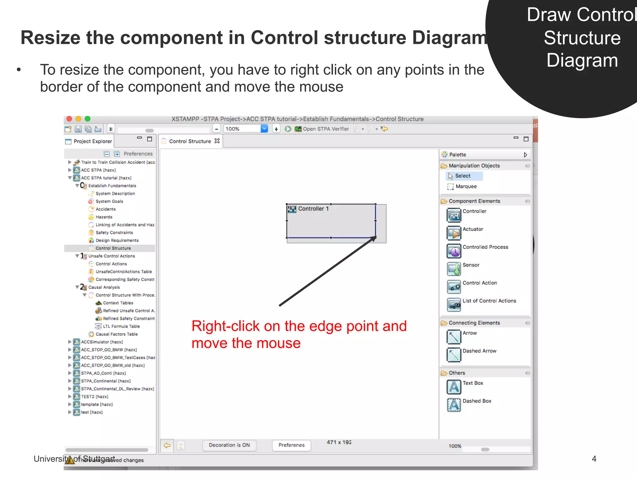 Tutorial 3 how to draw control structure diagram of the STPA safety ...