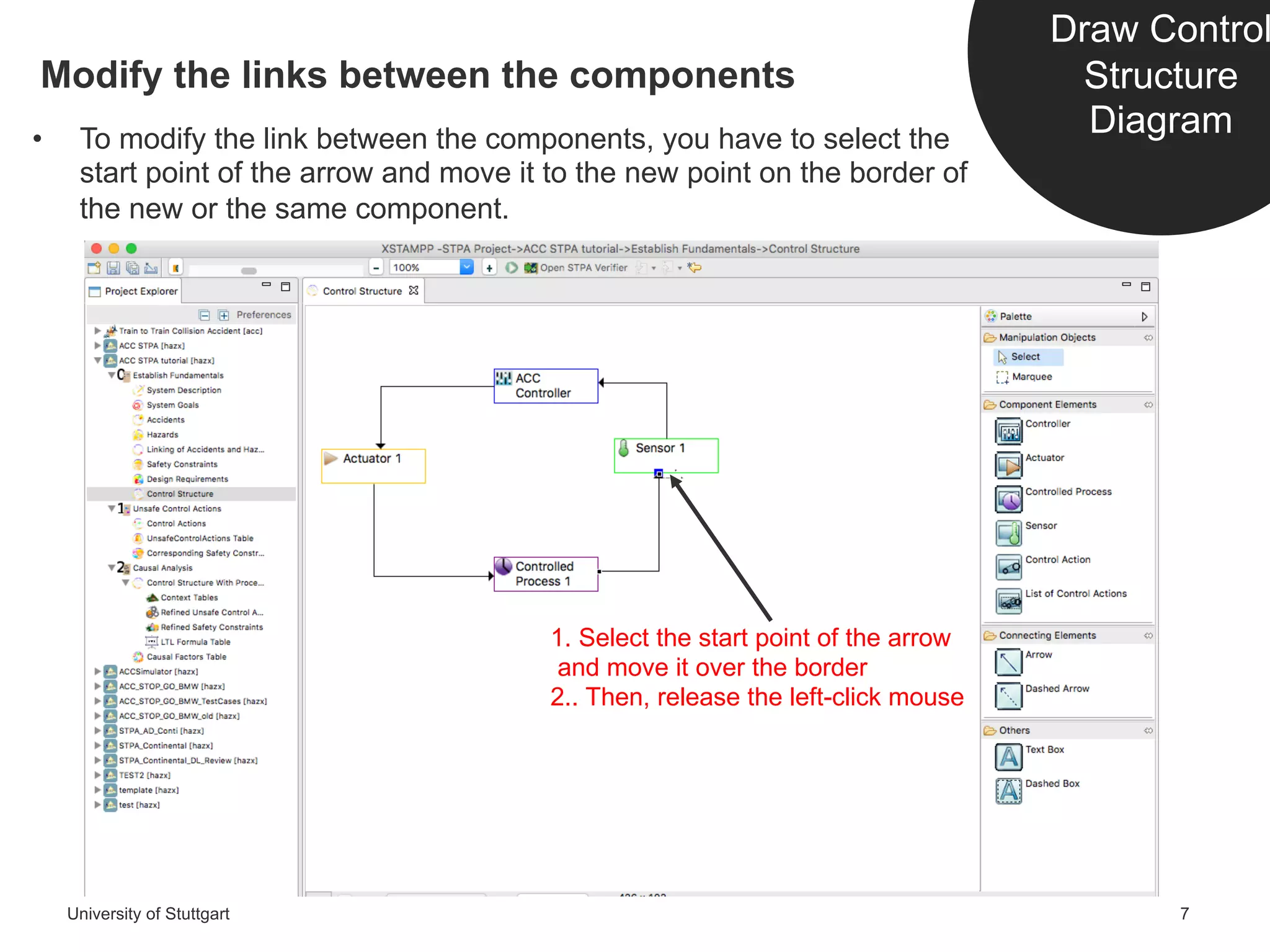 Tutorial 3 how to draw control structure diagram of the STPA safety ...