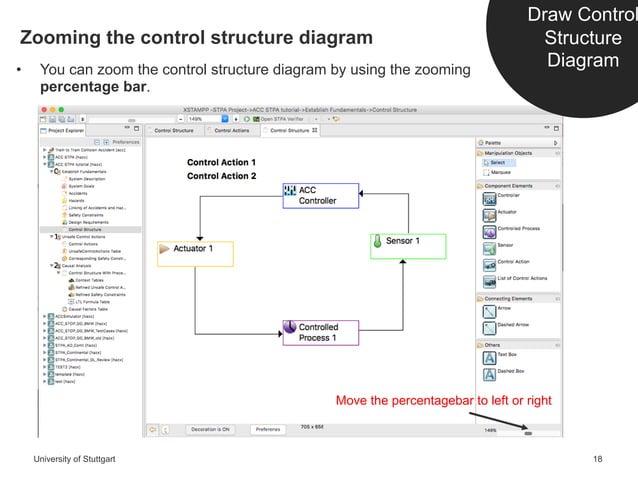 Tutorial 3 how to draw control structure diagram of the STPA safety ...