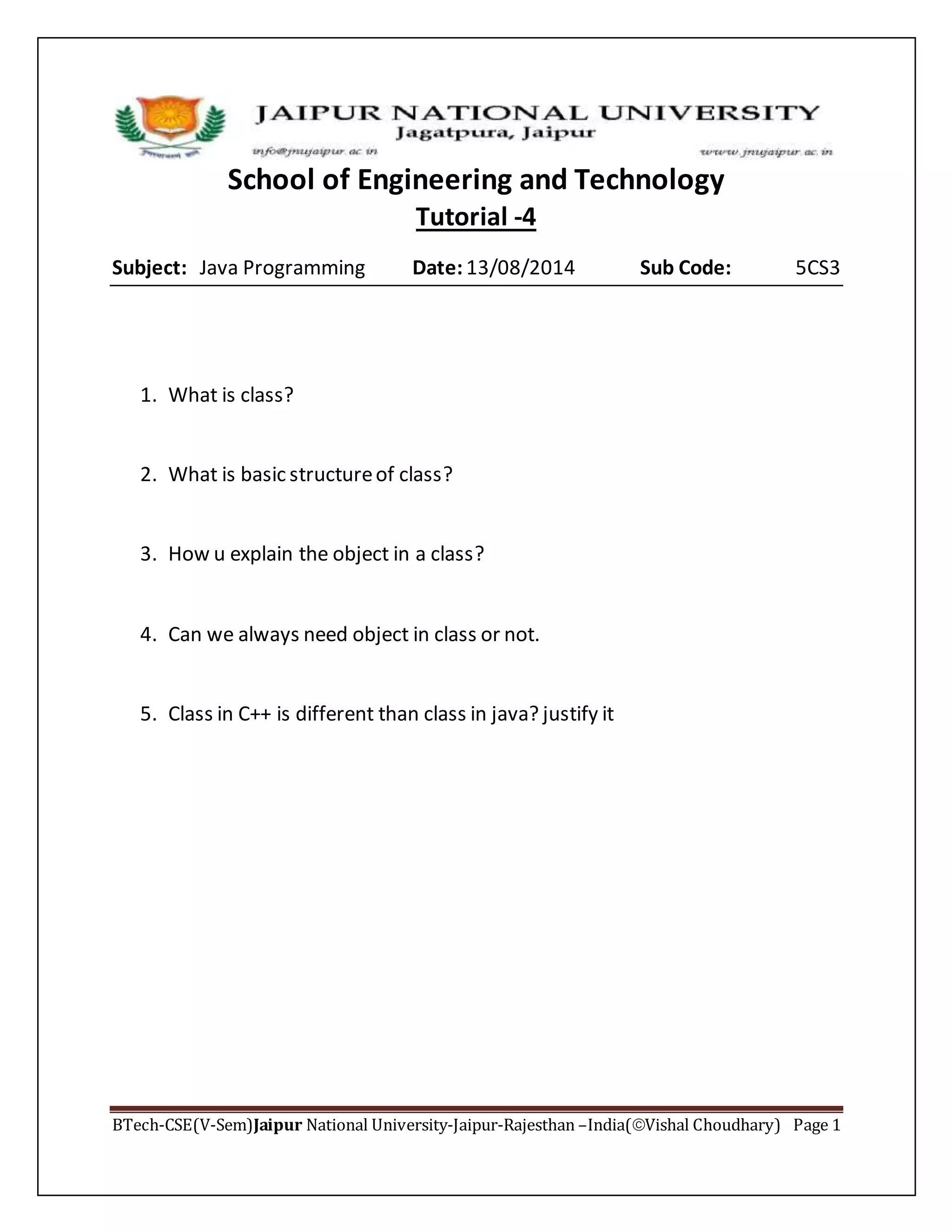Tutorial 4 | DOCX
