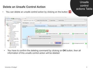Tutorial 4 how to edit the unsafe control actions of stpa project in ...
