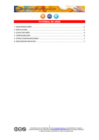 Descargar, instalar y usar Ares | PDF