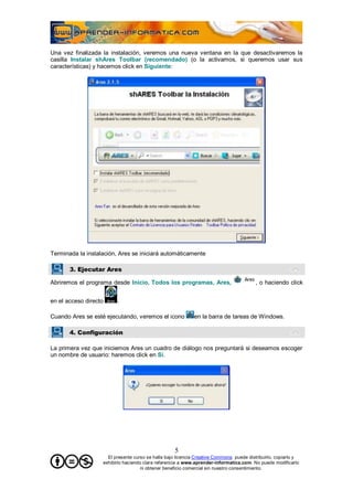Descargar, instalar y usar Ares | PDF