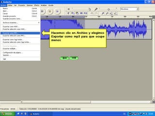 Tutorial Audacity Pdf | PPT