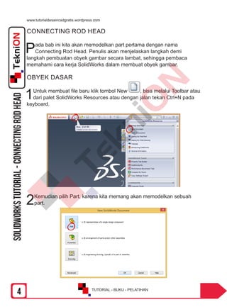 Tutorial basic solidwork | PDF