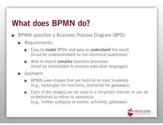 BPMN 2.0 Tutorial 01 - Basic Constructs | PDF