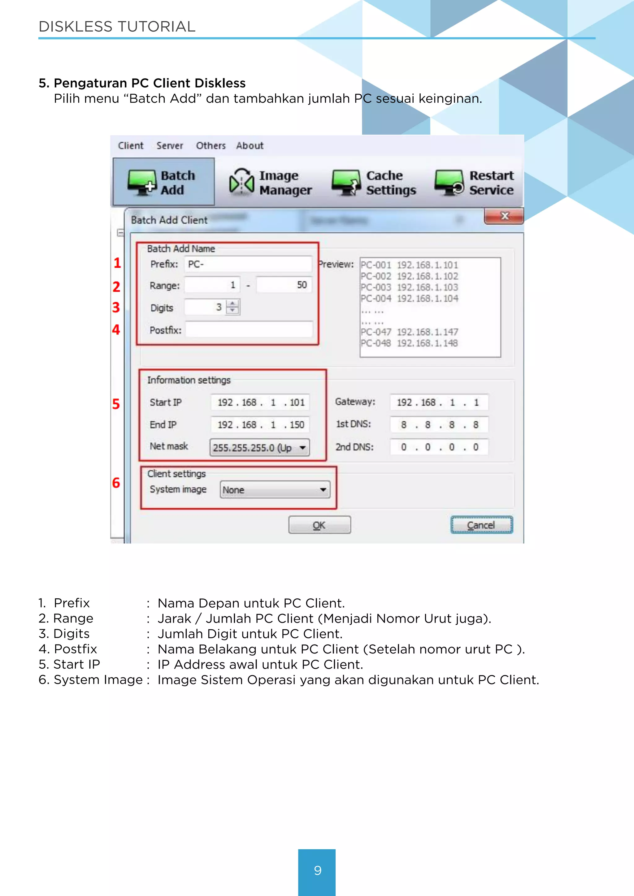 Tutorial cara-instalasi-cyber indo-diskless | PDF