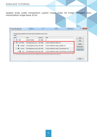 Tutorial cara-instalasi-cyber indo-diskless | PDF