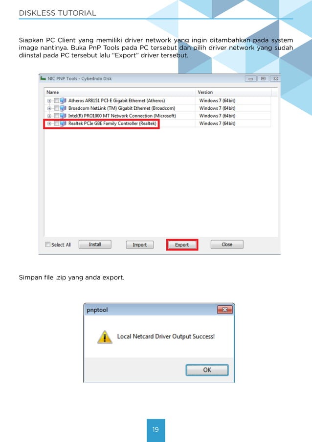 Tutorial cara-instalasi-cyber indo-diskless | PDF | Free Download