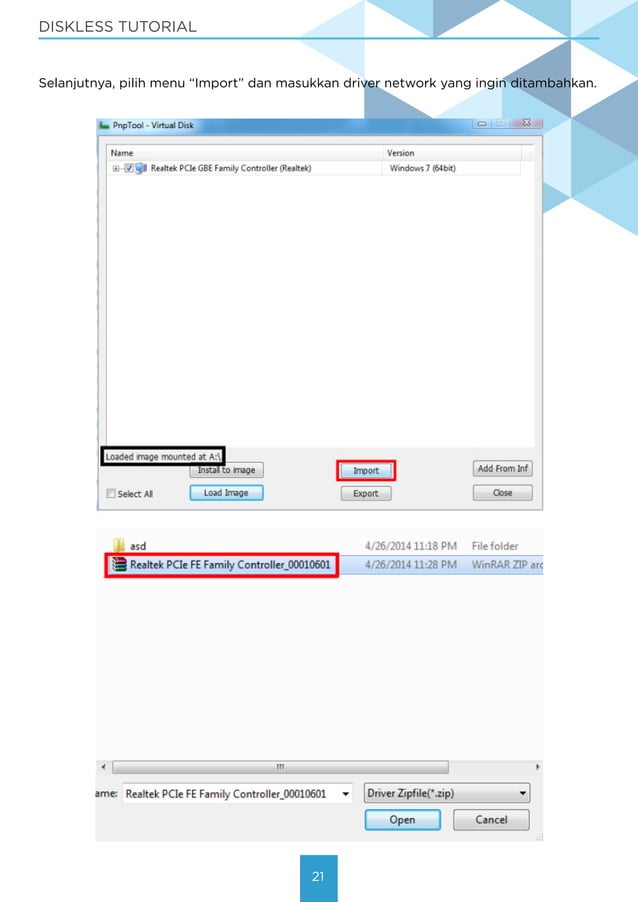 Tutorial cara-instalasi-cyber indo-diskless | PDF
