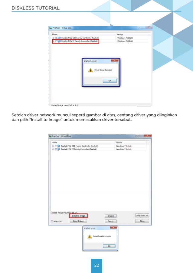 Tutorial cara-instalasi-cyber indo-diskless | PDF