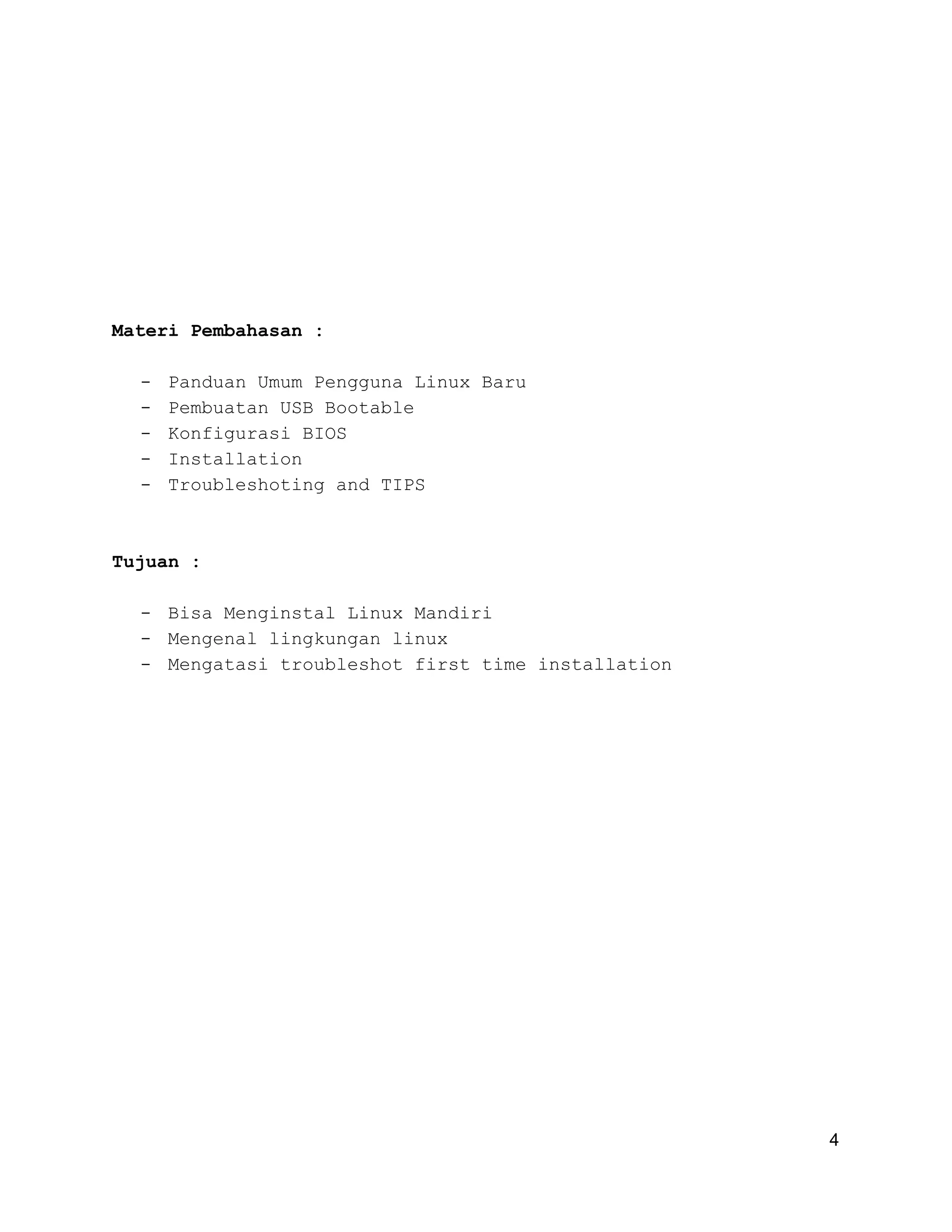 Tutorial Cara Instalasi Ubuntu Linux Lengkap | PDF