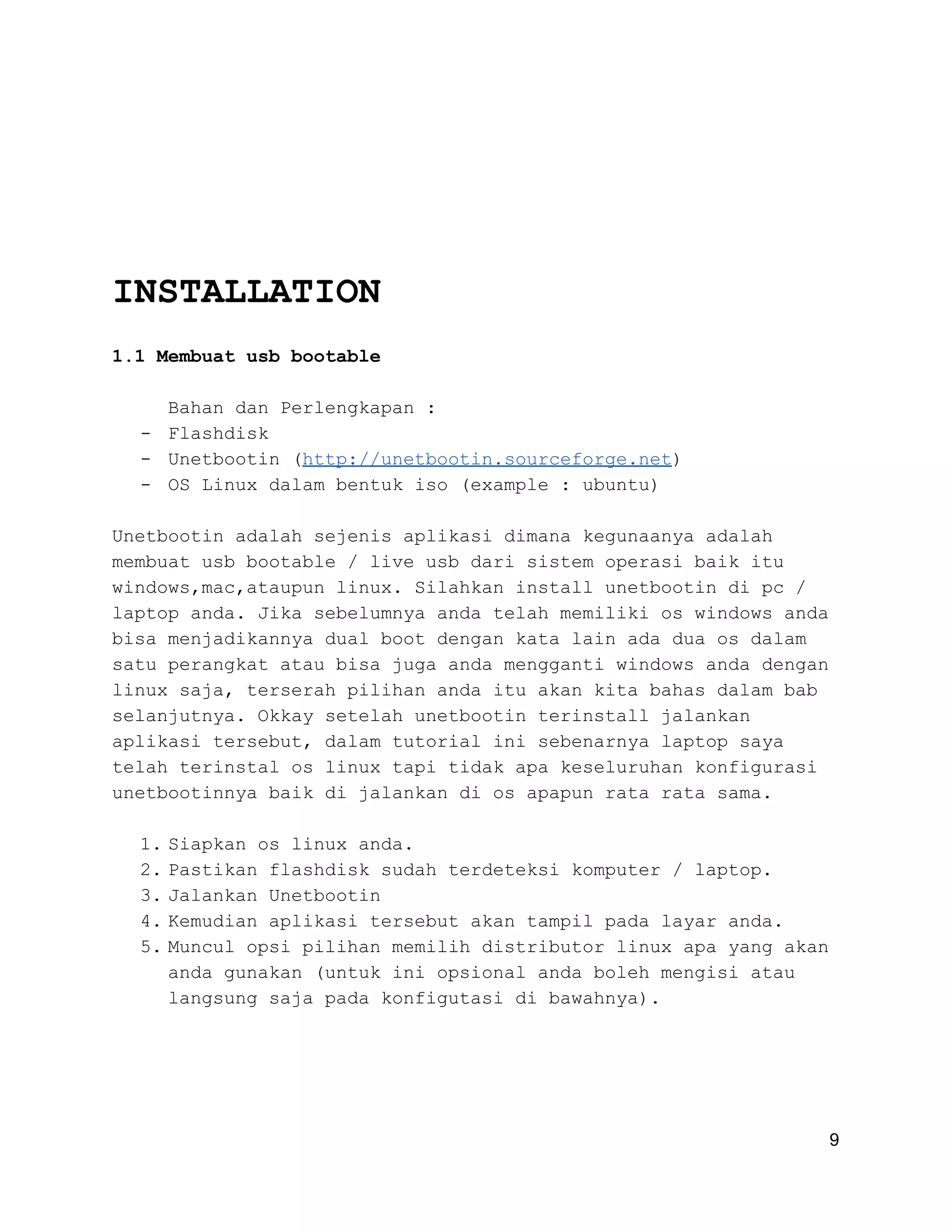 Tutorial Cara Instalasi Ubuntu Linux Lengkap | PDF