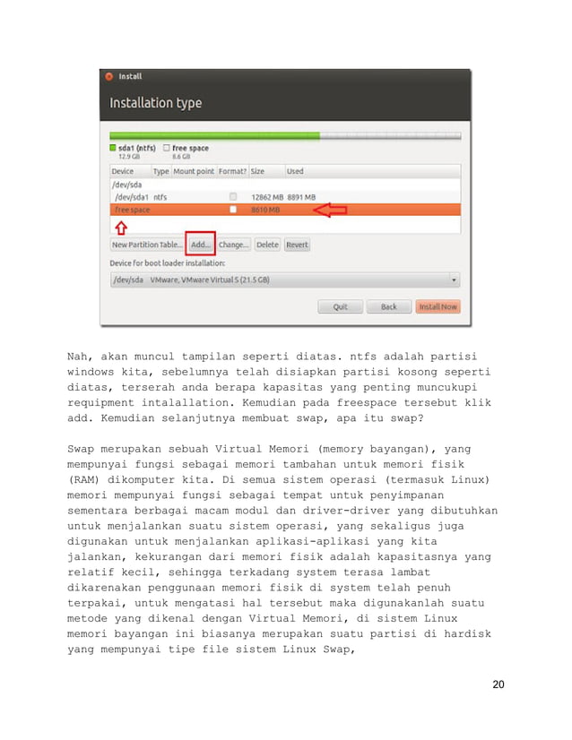 Tutorial Cara Instalasi Ubuntu Linux Lengkap | PDF