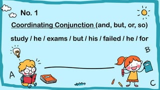 GRAMMAR QUIZ - CONJUNCTIONS QUESTIONS & ANSWERS | PPT