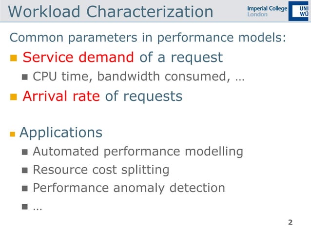 Automated Parameterization Of Performance Models From Measurements Ppt