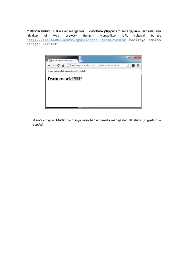 Tutorial dasar-laravel | PDF
