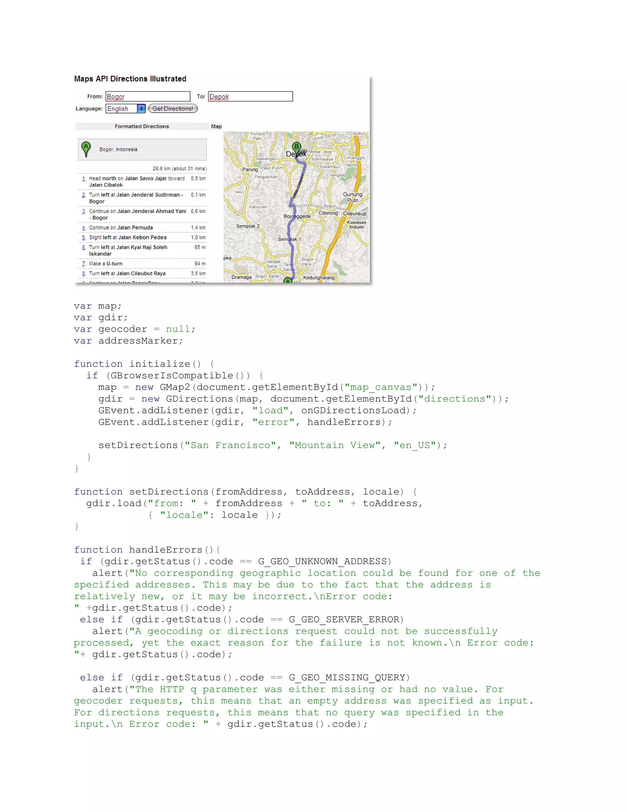 Tutorial dasar-pemrograman-google-maps-api | PDF