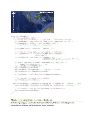 Tutorial dasar-pemrograman-google-maps-api | PDF