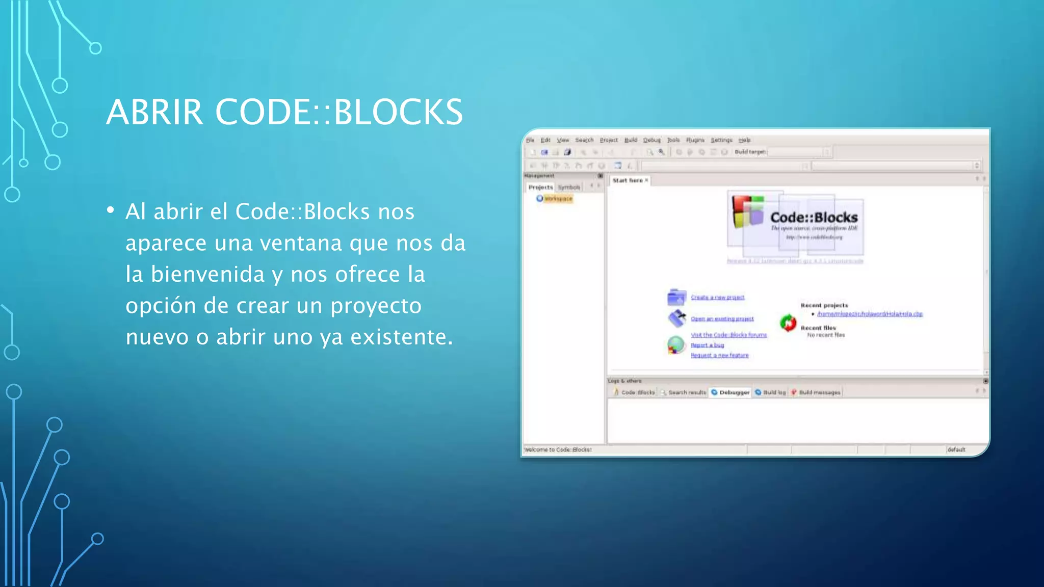 Tutorial de-codeblocks | PPT