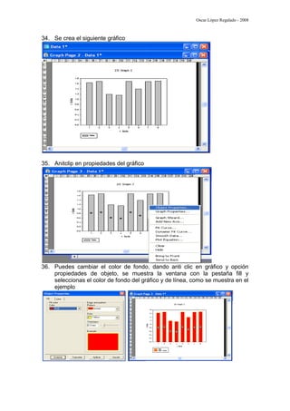 Tutorial De Sigmaplot | PDF
