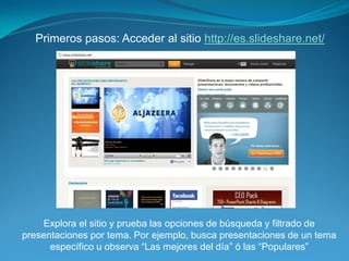 ¿que es slideshare? | PDF
