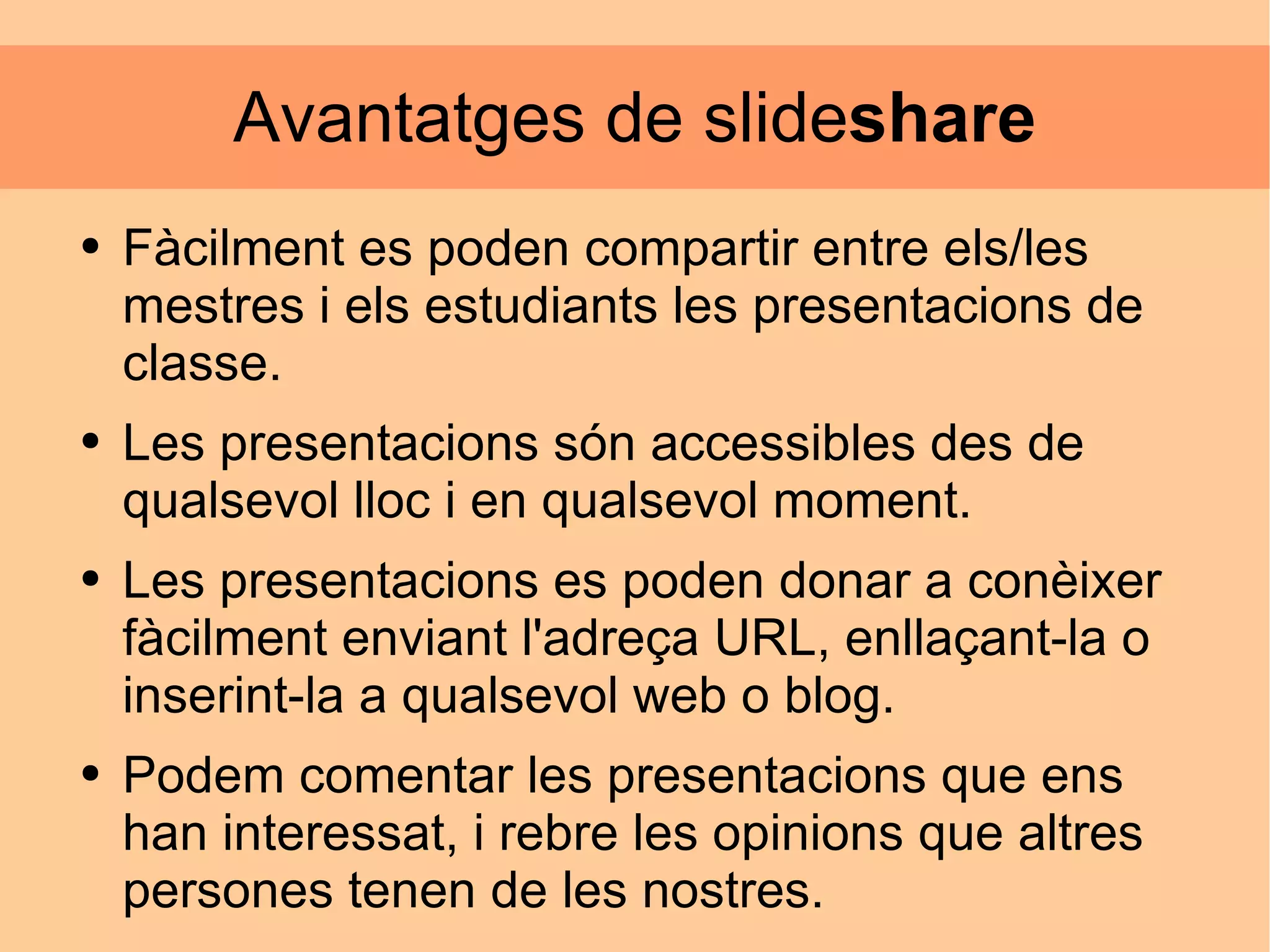 Tutorial de SlideShare | ODP