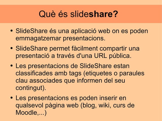 Tutorial de SlideShare | PPT